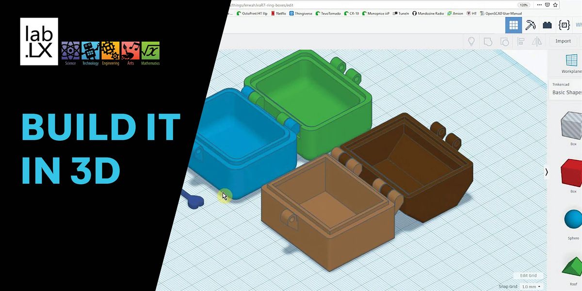 Build it in 3D - Bonnyrigg - February, Bonnyrigg Library, 10 February ...