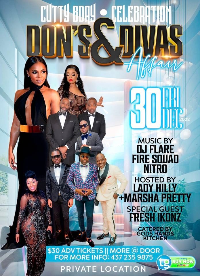 DONS & DIVAS AFFAIR, Brampton, Ontario, Canada, 30 December to 31 ...