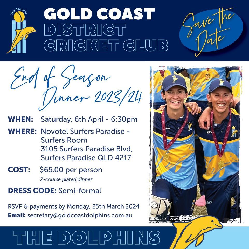 Dolphins End of Season Dinner 2023/24, Novotel Surfers Paradise, April ...
