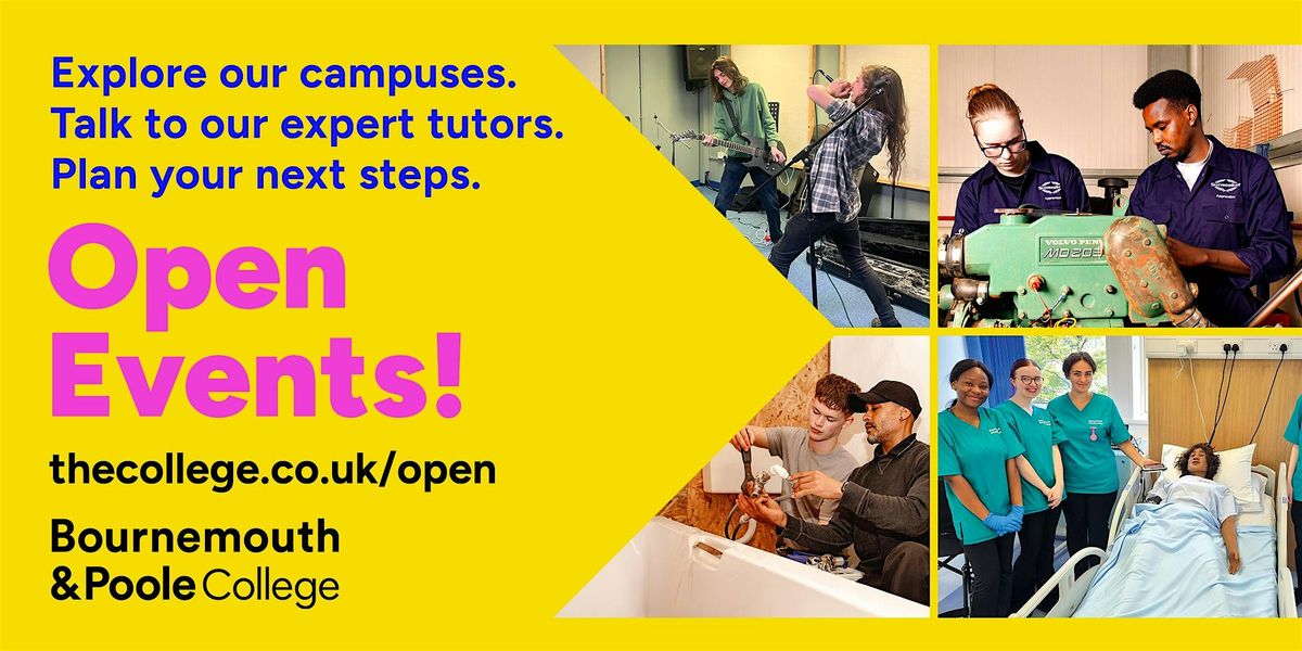 Bournemouth & Poole College Open Event (Fulcrum Campus), The Fulcrum ...