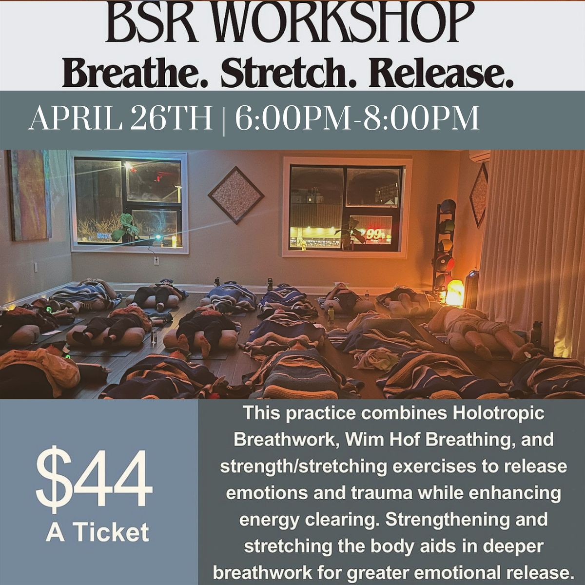 BSR: Breathe, Stretch & Release with Rich Mancuso, Pod Spa & Wellness ...