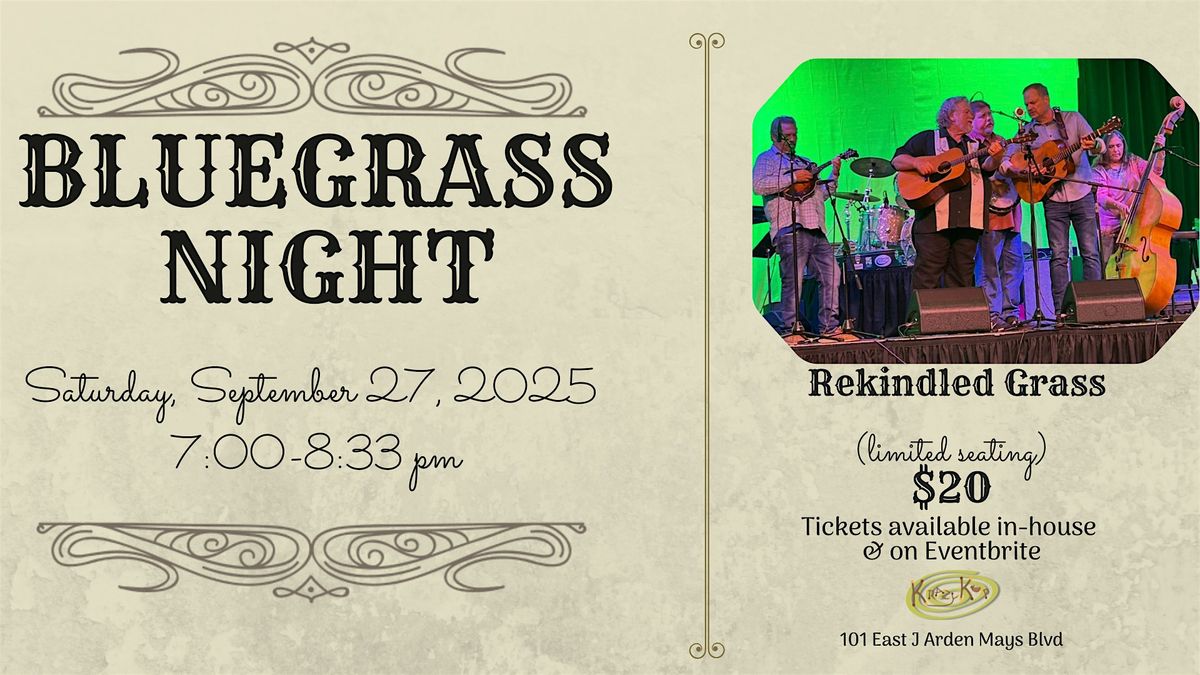 Bluegrass Night with Rekindled Grass, Krazy Kup, Plant City, 27 ...
