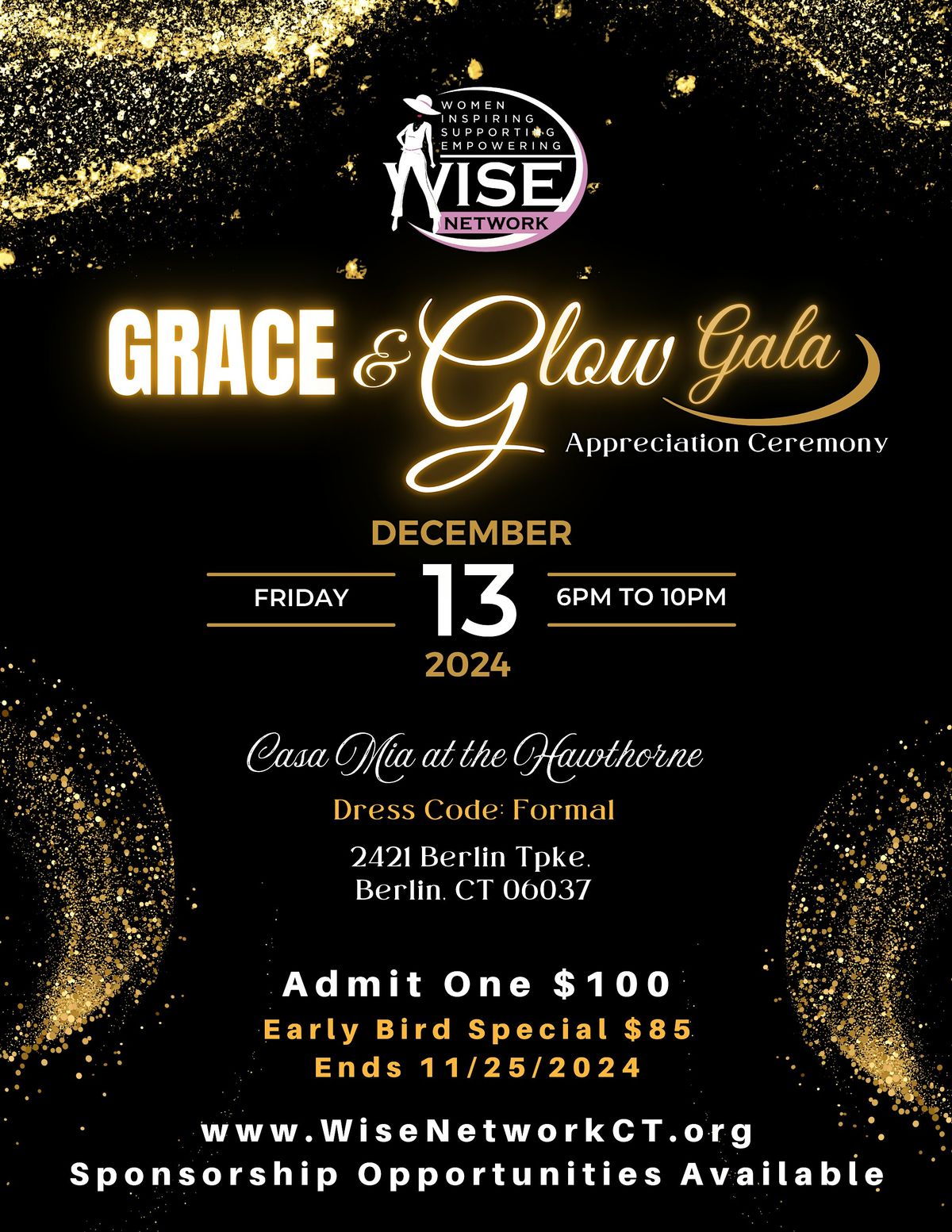 Grace & Glow Gala - Appreciation Ceremony, Casa Mia at the Hawthorne ...