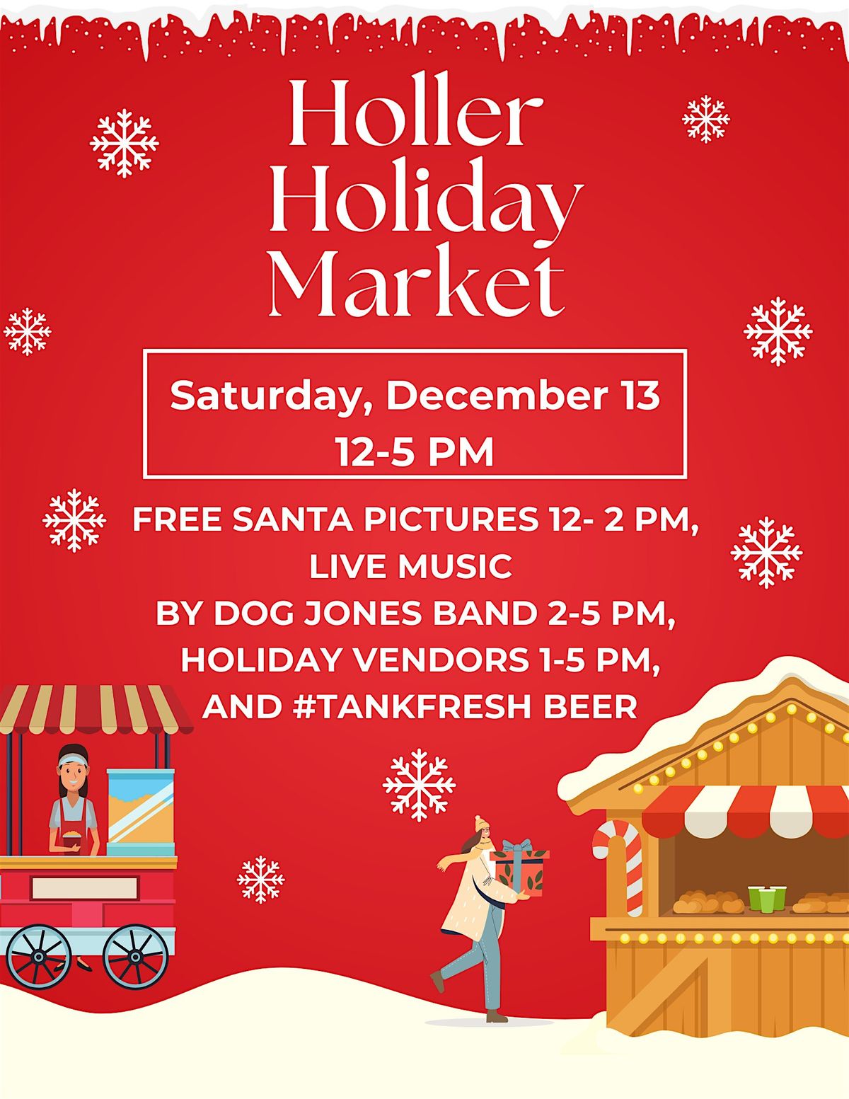Holler Holiday Market and SANTA VISIT, Holler Brewing Co., Houston, 13 ...