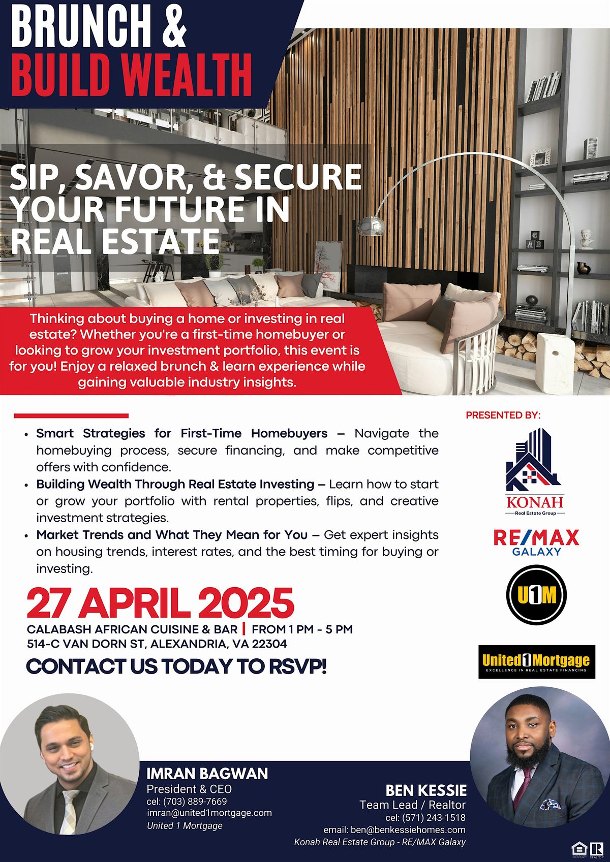 Brunch & Build Wealth : Sip, Savor, & Secure Your Future in Real Estate ...
