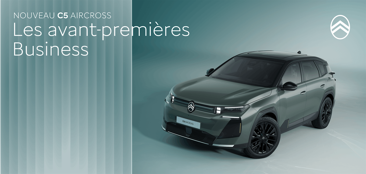 Nouveau Citroën C5 Aircross : Les avant-premières Business, CITROËN ...