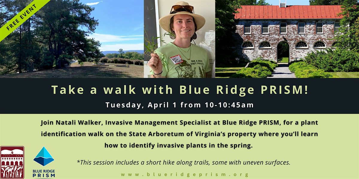 Invasive Plant Identification Walk at State Arboretum of Virginia ...