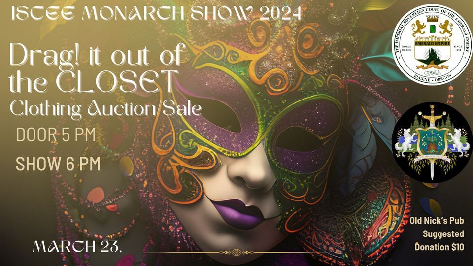 ISCEE Monarch Show, Old Nick's Pub, Eugene, 23 March 2024 | AllEvents.in