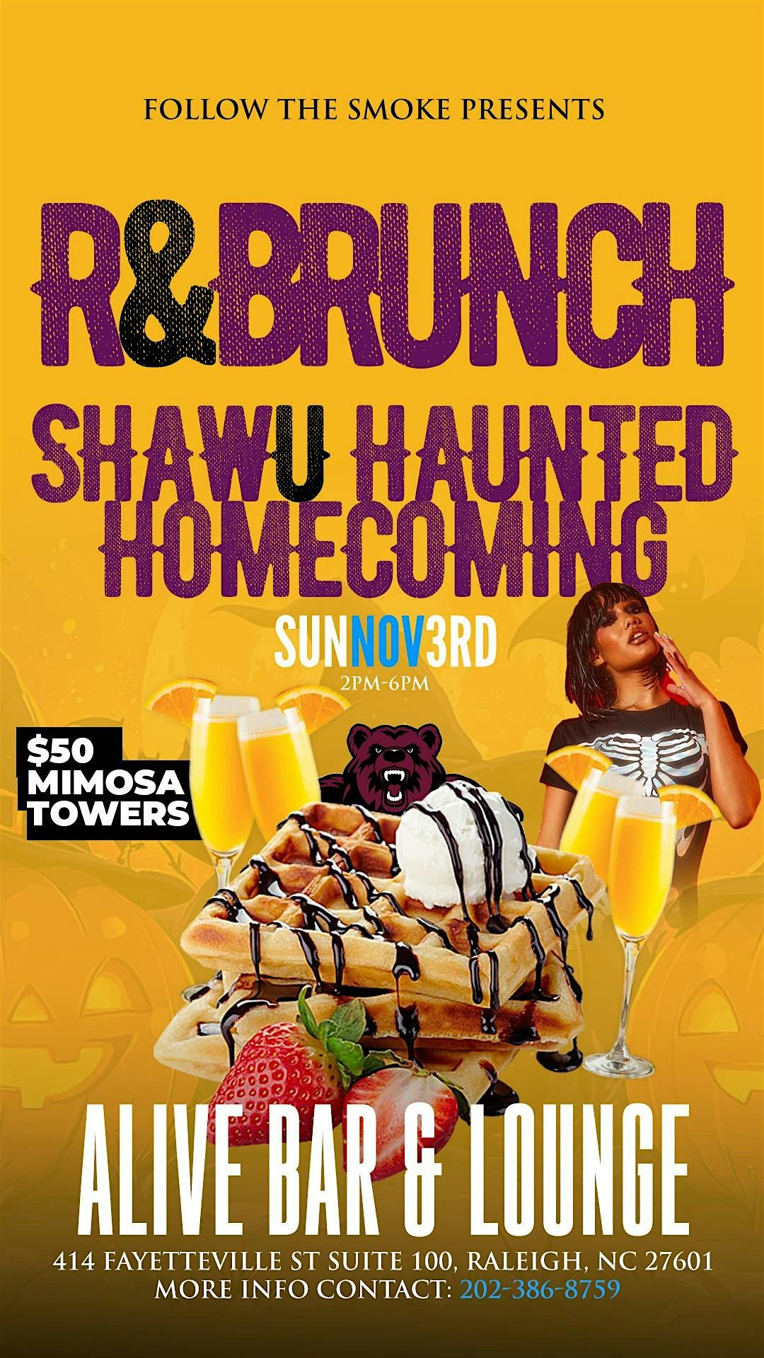 Brunch ‘N’ with the Bruhz, Focus Social Club, Washington, 17 November ...