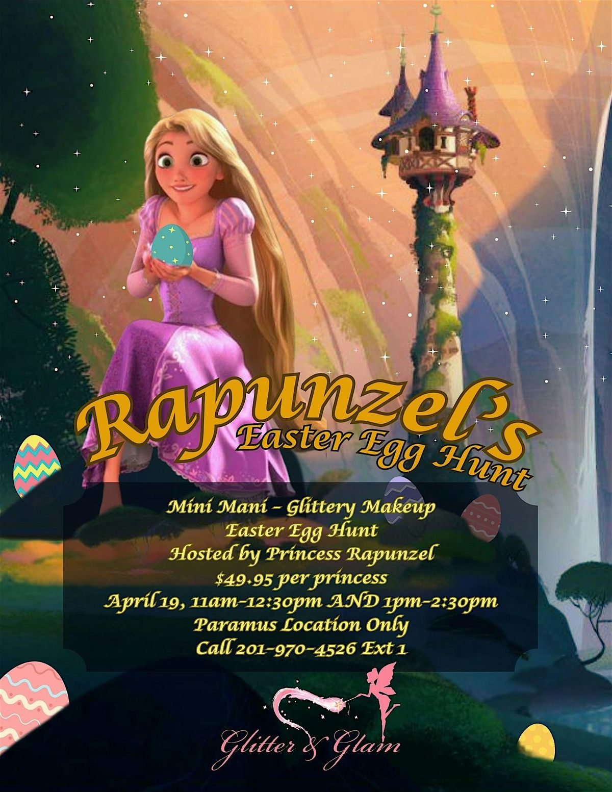 Rapunzels Easter Egg Hunt at Glitter & Glam Paramus, Glitter & Glam ...