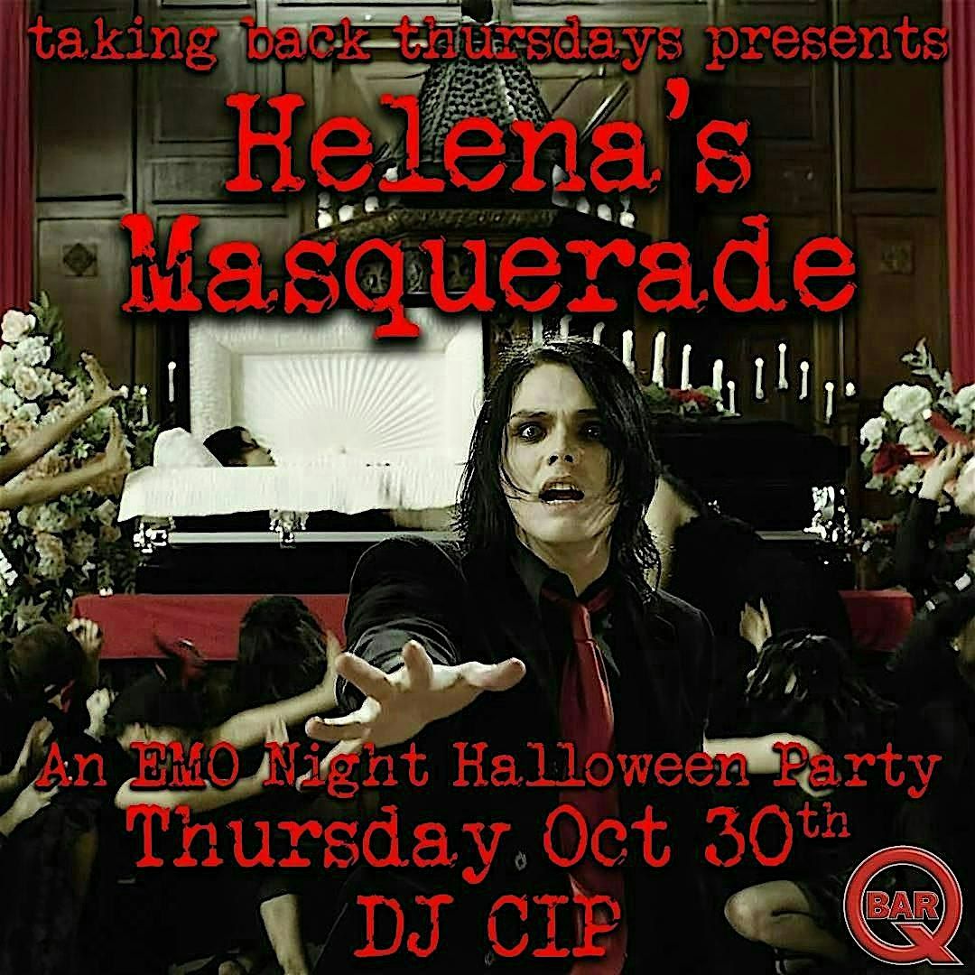 Helena’s Masquerade: EMO Night Halloween Party in the Castro, QBar, San ...