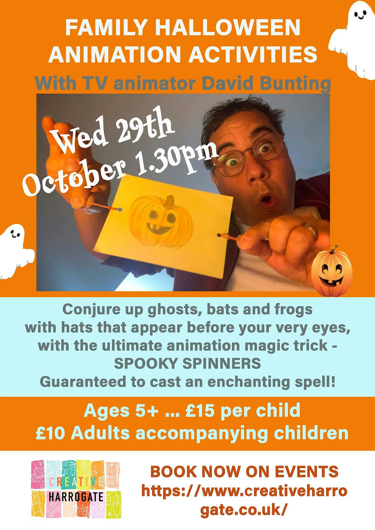 Family Halloween Animation with TV Animator David Bunting, Creative ...