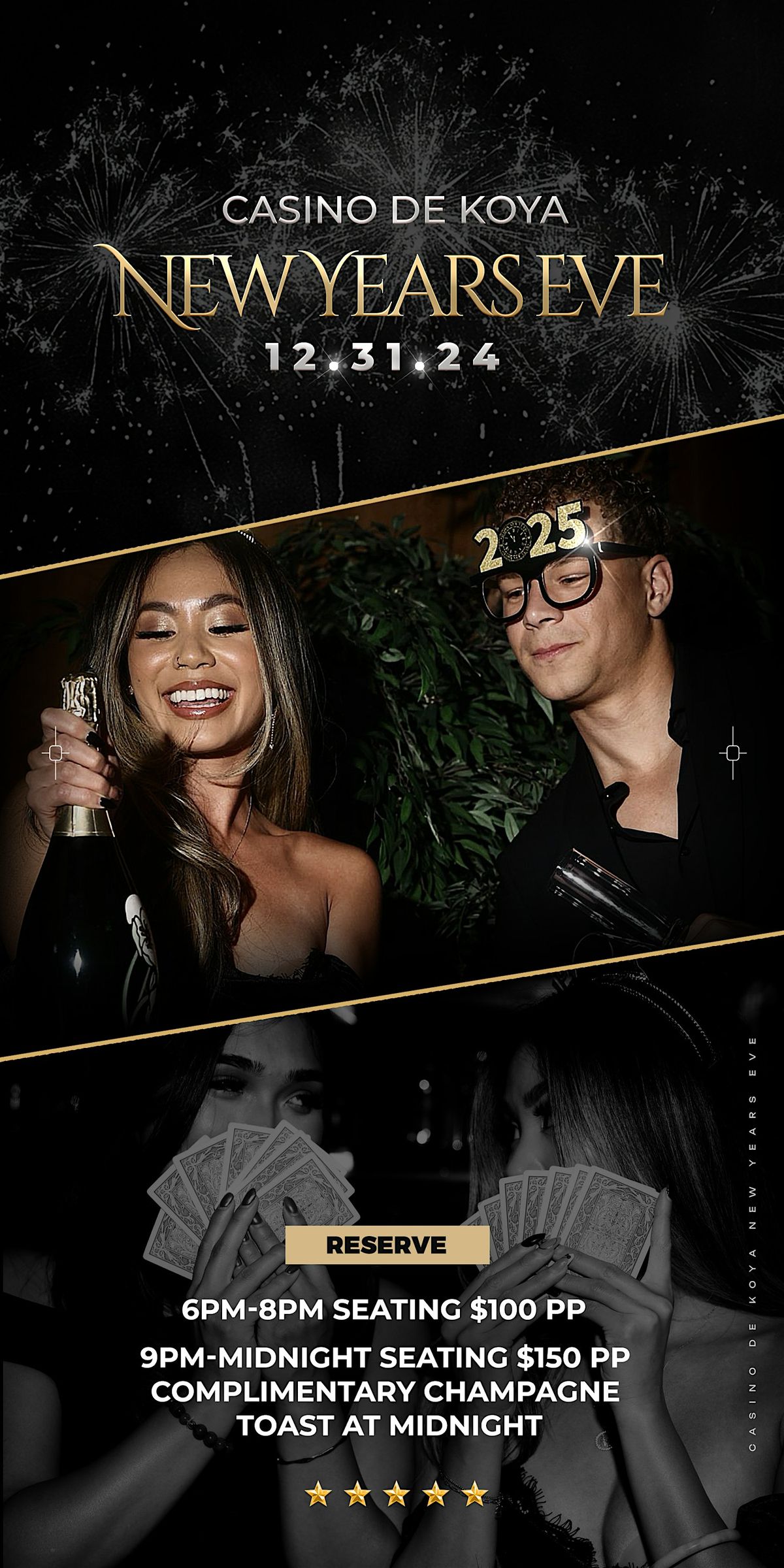 NYE Casino De Koya, 2600 Travis St, Houston, 31 December 2024 | AllEvents
