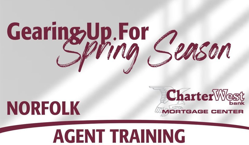 Gearing Up for Spring Season - Norfolk Agent Training, Black Cow Fat ...