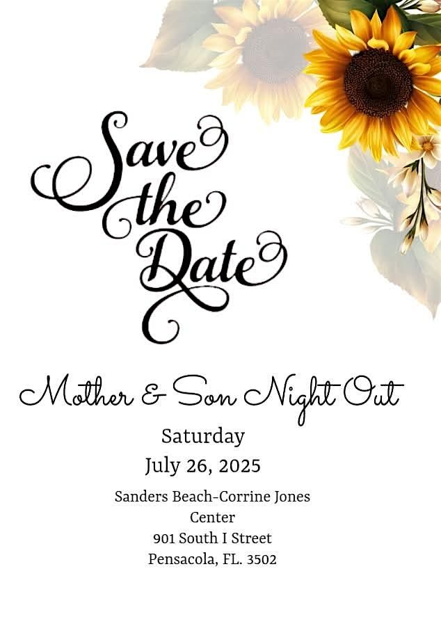 Mother & Son Night Out, Sanders Beach-Corinne Jones Resource Center ...