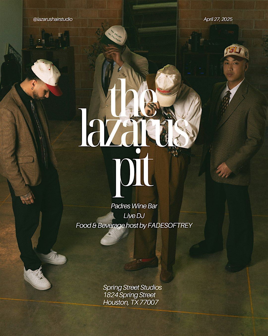 LAZARUS PIT, Spring Street Studios, Houston, 27 April 2025 | AllEvents