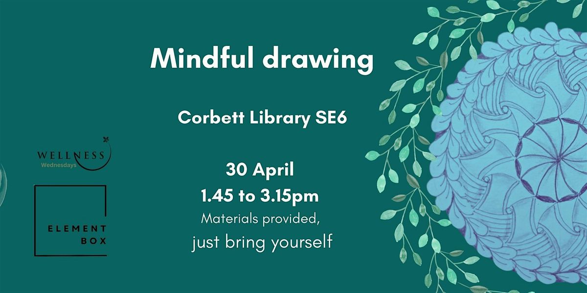 Mindful drawing using the Zentangle Method, Corbett Community Library ...