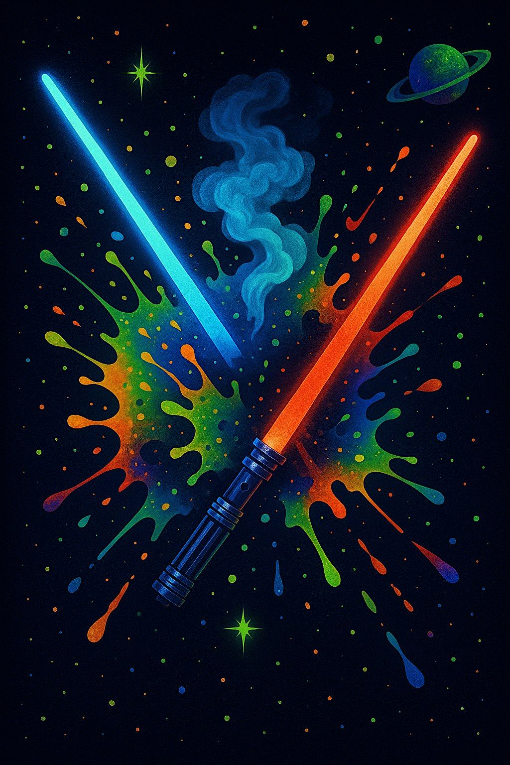 Puff and Paint Star Wars Theme, Spikes Lounge, Commerce, 2 May 2025 ...