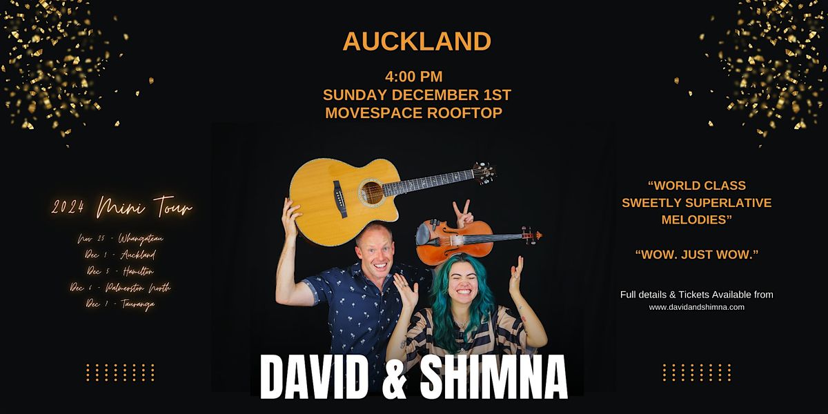 David & Shimna Mini Tour 2024, MoveSpace - Creative Co-working & Events ...