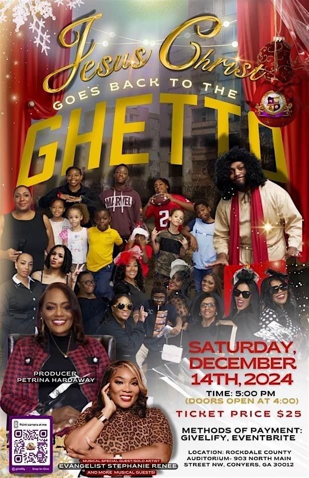 ALRC Theatrical Play: Jesus Christ Goes Back to the Ghetto, Rockdale ...