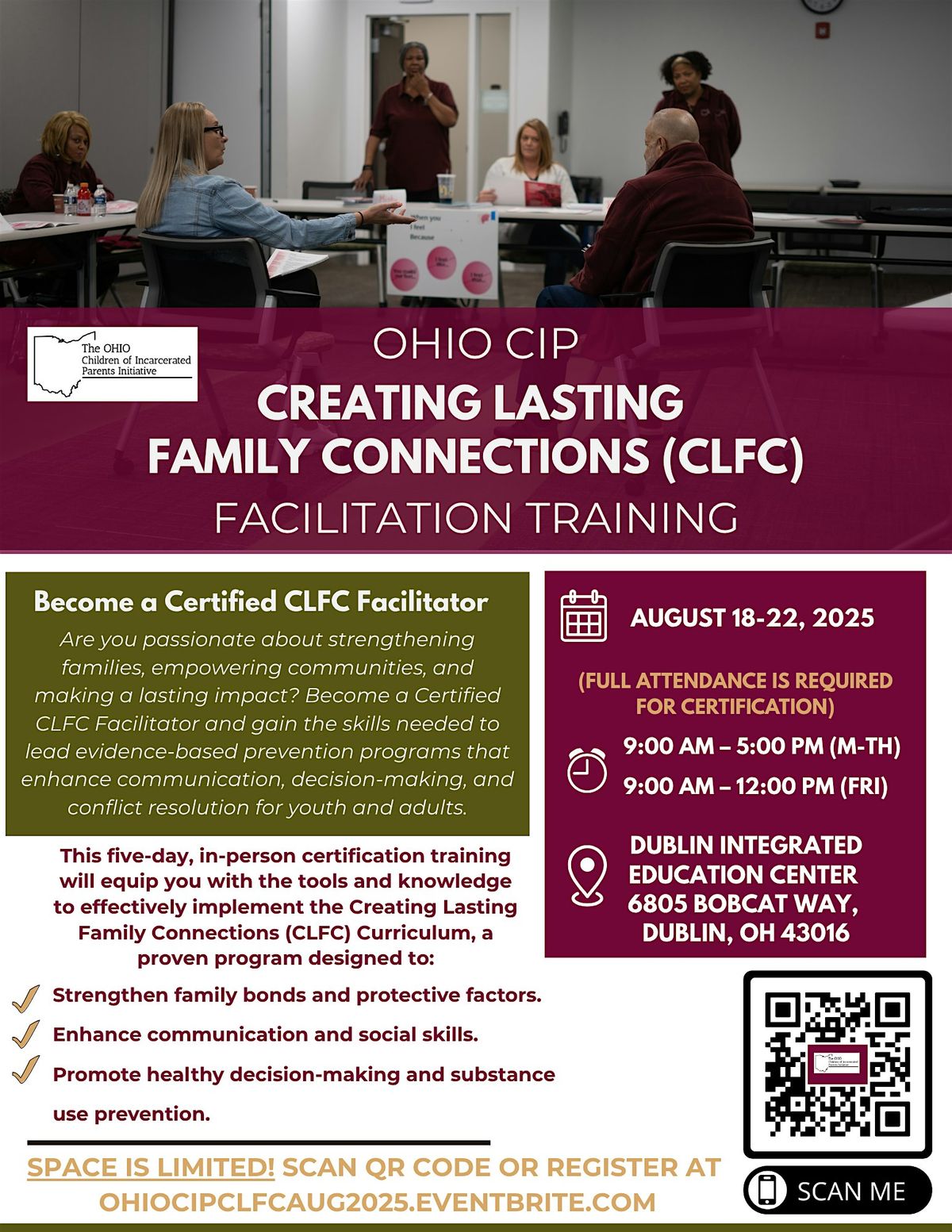 Ohio CIP Creating Lasting Family Connections Facilitation Training Nov ...