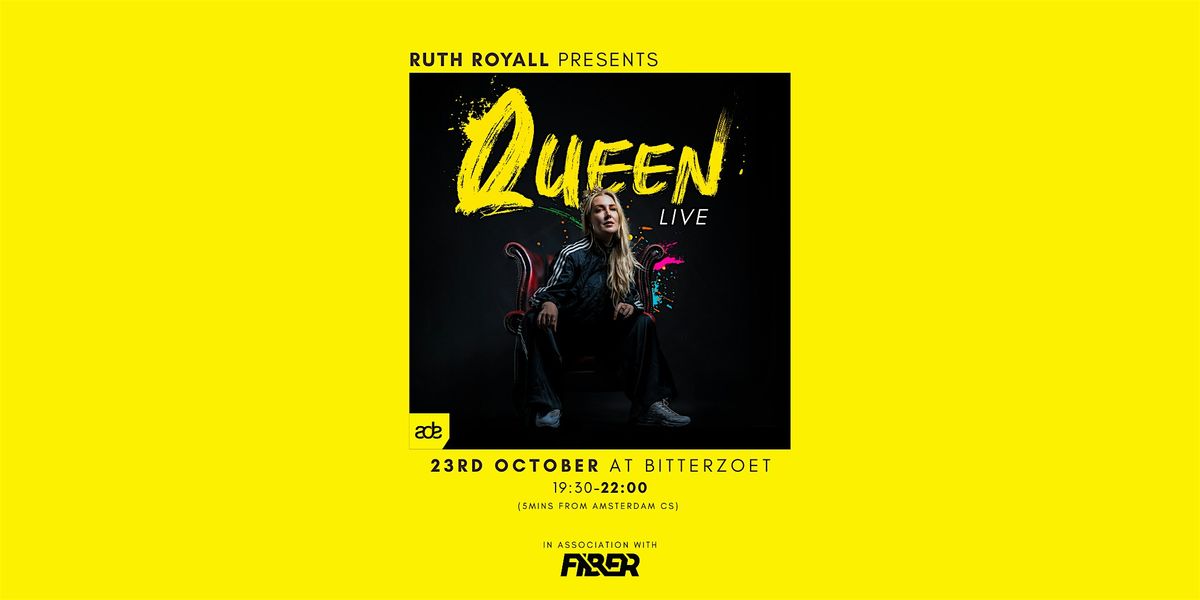 Ruth Royall presents Queen Live, Bitterzoet, Amsterdam, 23 October 2025 ...