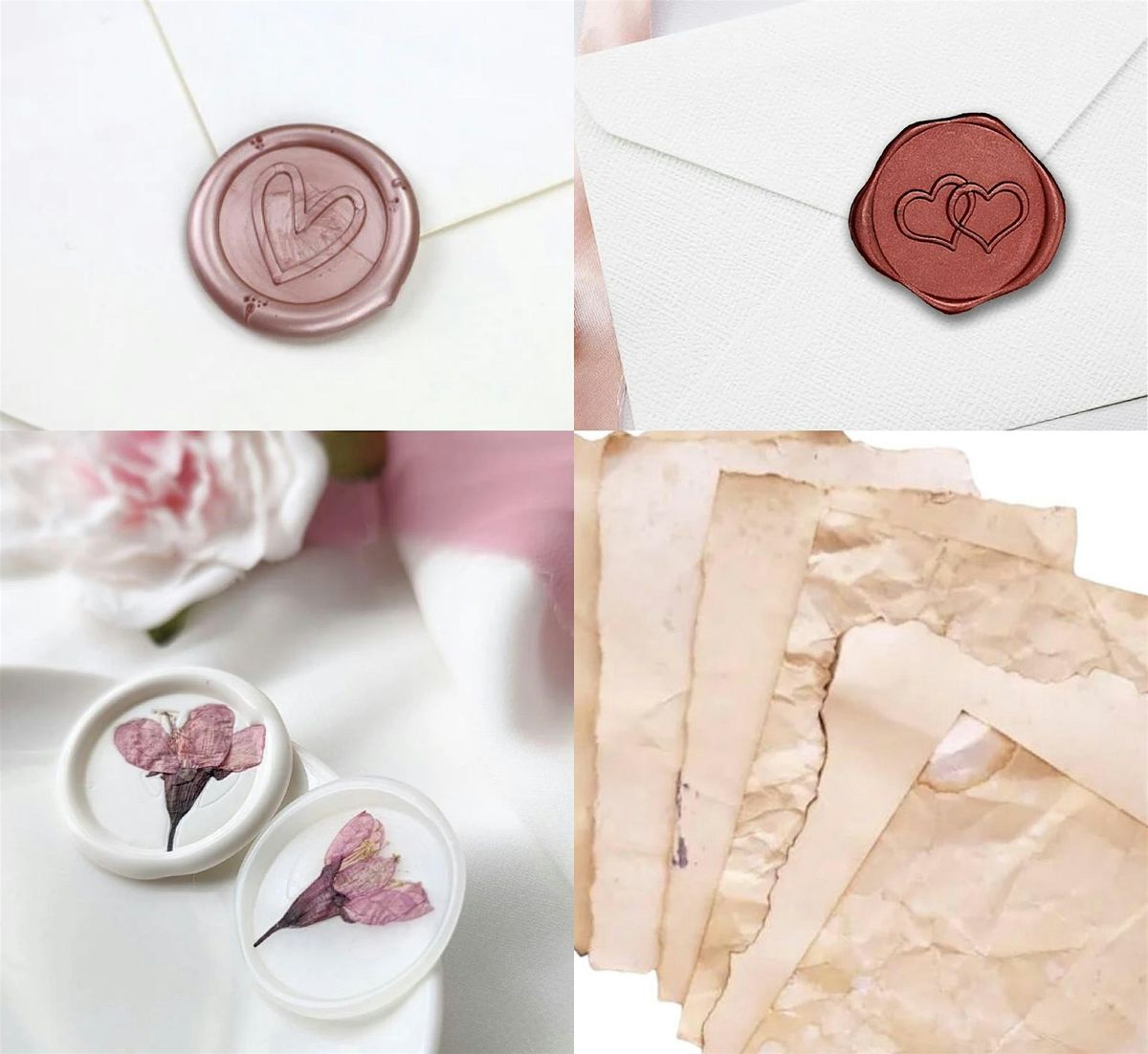 Sip & Seal Love Notes: Intro to The Art of Wax Seals, Renu By Alice ...