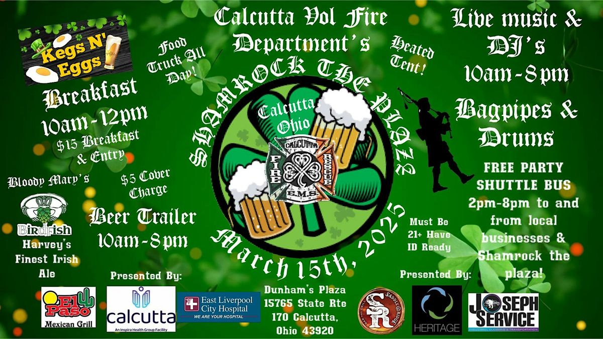 Calcutta Vol Fire Dept.s Shamrock The Plaza 2025, 15765 OH-170, East ...