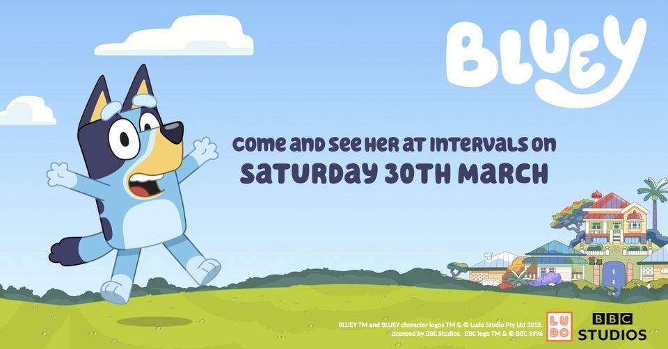 Bluey Character Day, Church Rd, Reedham, Loddon, 30 March 2024 ...