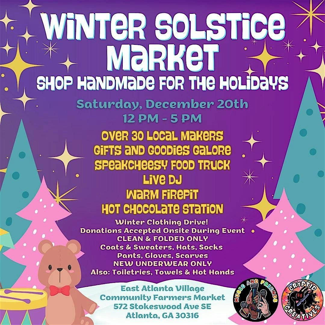 Winter Solstice Market: Holiday Gifts and Handmade Creations! – Things ...