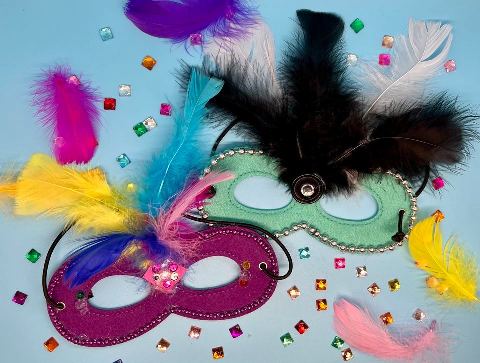 Kids Class: Mardi Gras Masks!, City of Eagle, Idaho, 13 February 2024 ...