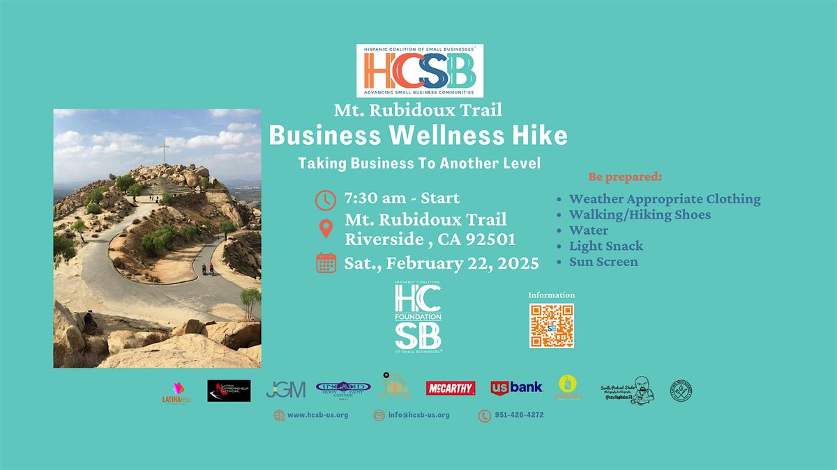 Business Wellness Hike, Mount Rubidoux North Trail, Riverside, 22 ...
