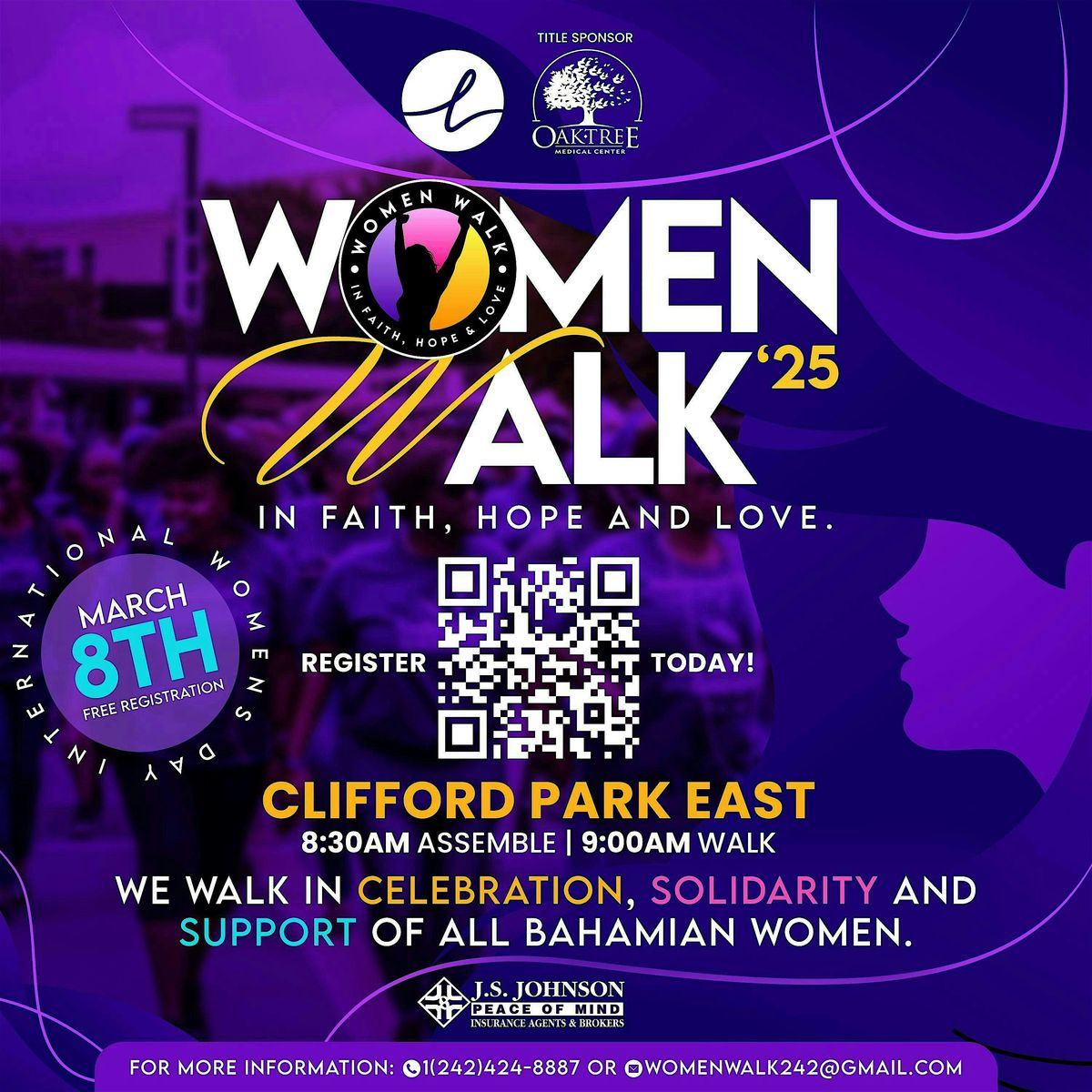 Women Walk 2025, Clifford Park, Nassau, 8 March 2025 | AllEvents