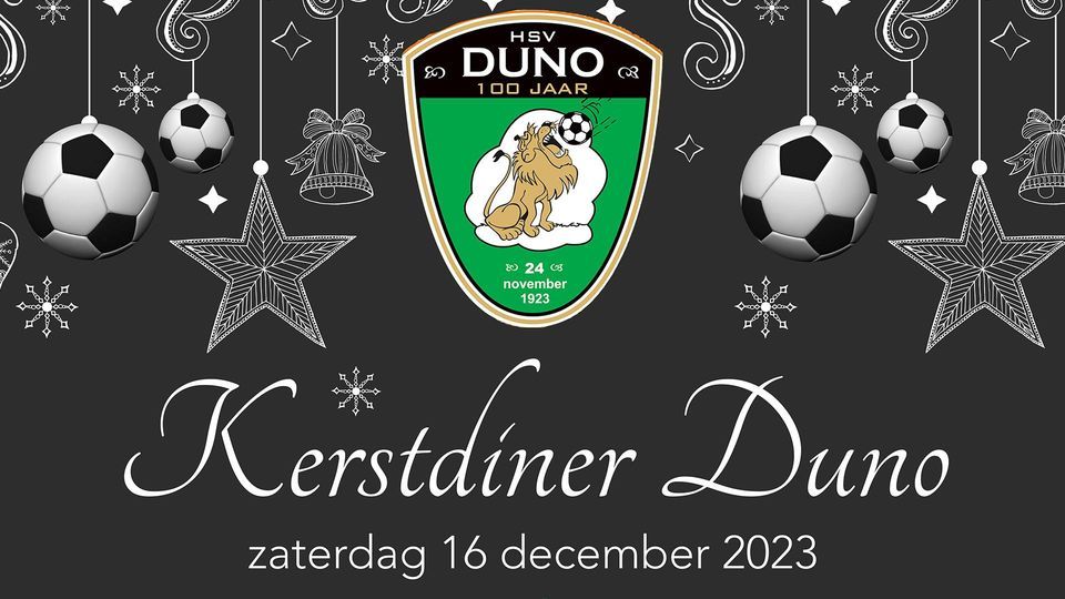 H.S.V. DUNO kerstdiner 2023, HSV DUNO, The Hague, December 16 2023 ...