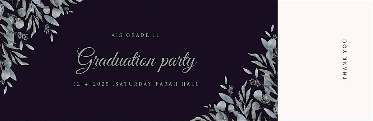 Grade 11 Graduation Ceremony 2025, Farah Hall, Jeddah, 12 April 2025 ...