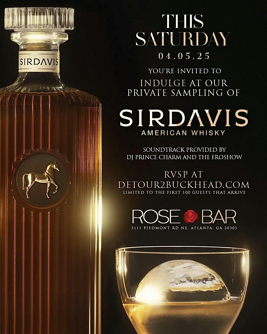 SIR DAVIS EXPERIENCE: exclusive Sampling of Beyonces New WHISKEY, Rose ...
