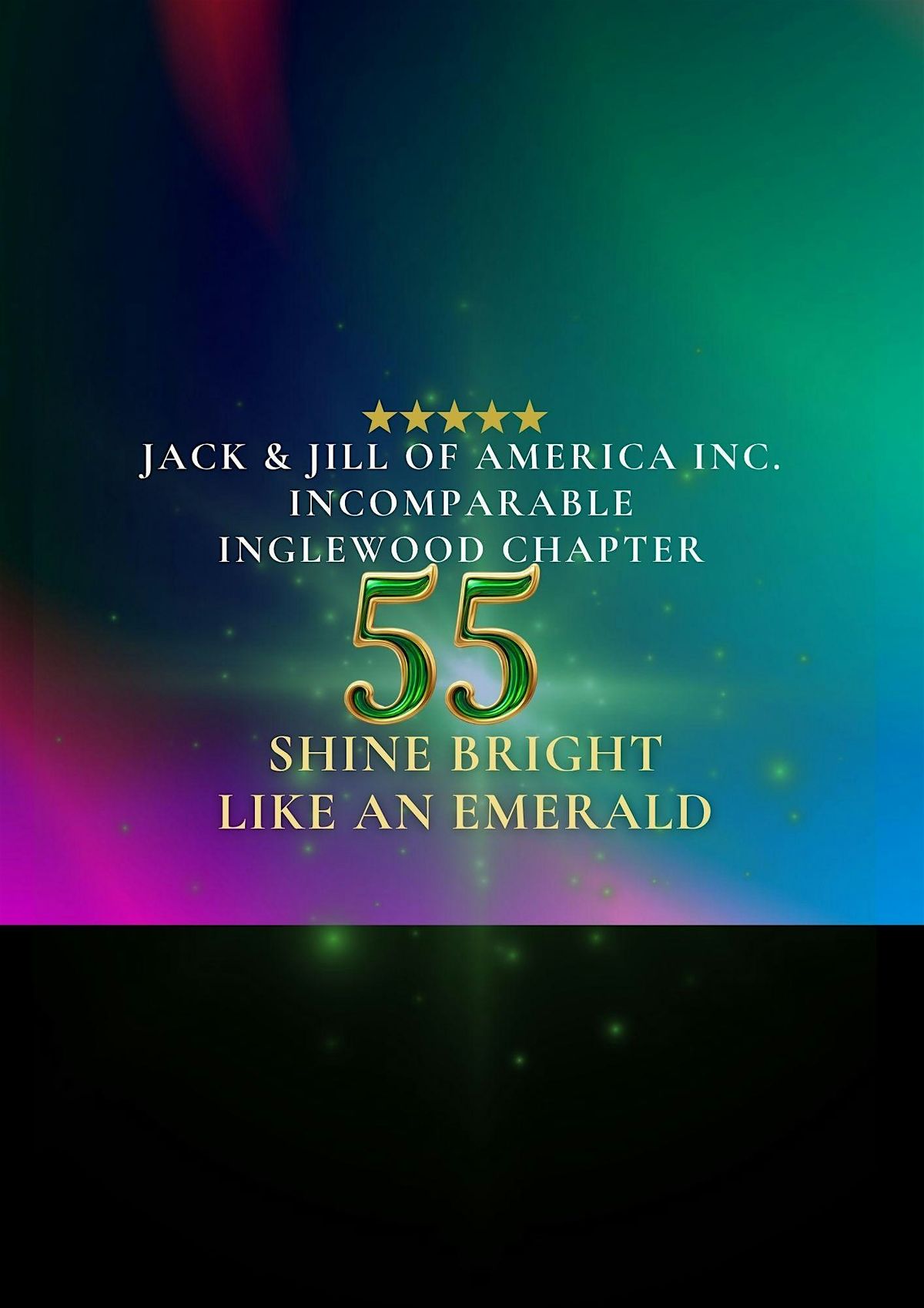 JJOA Inglewood Chapters 55th Anniversary - Shine Bright Like An Emerald ...