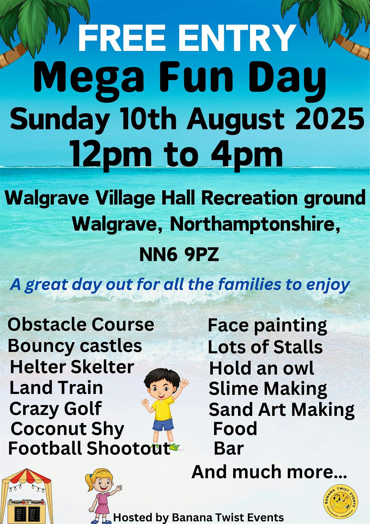 Mega Mania Family Fun Day in Walgrave Northamptonshire, Walgrave ...