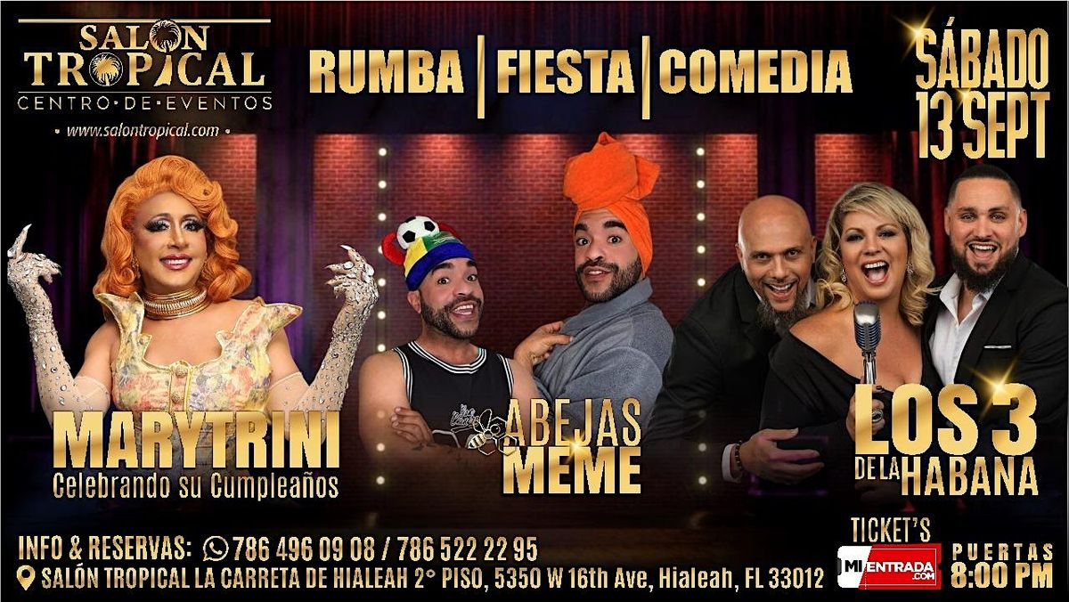 LOS TRES DE LA HABANA, ABEJAS MEME Y MARITRINY, SALON TROPICAL CENTRO ...
