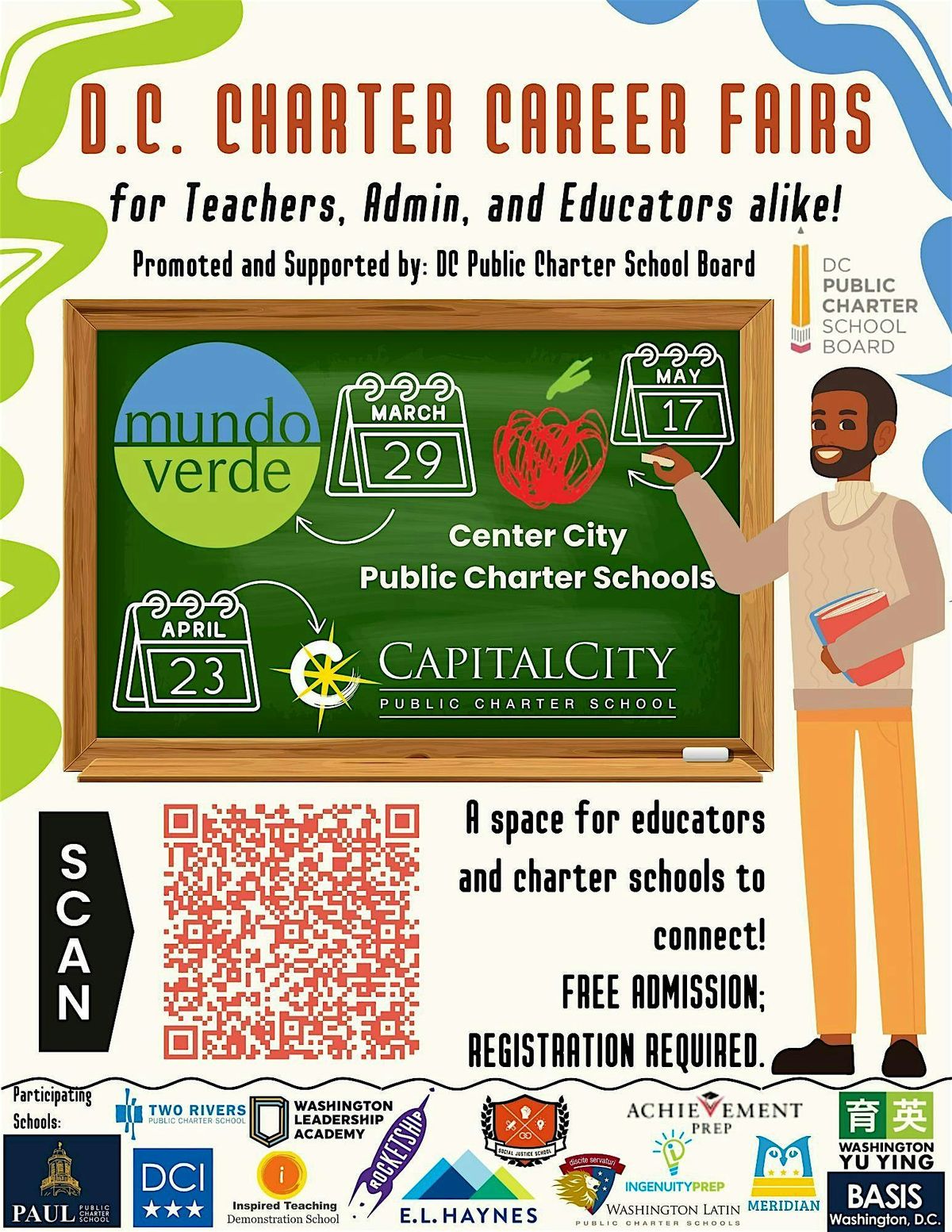 DC Charter Career Fairs, Multiple Locations*, Washington, 29 March to 7 ...
