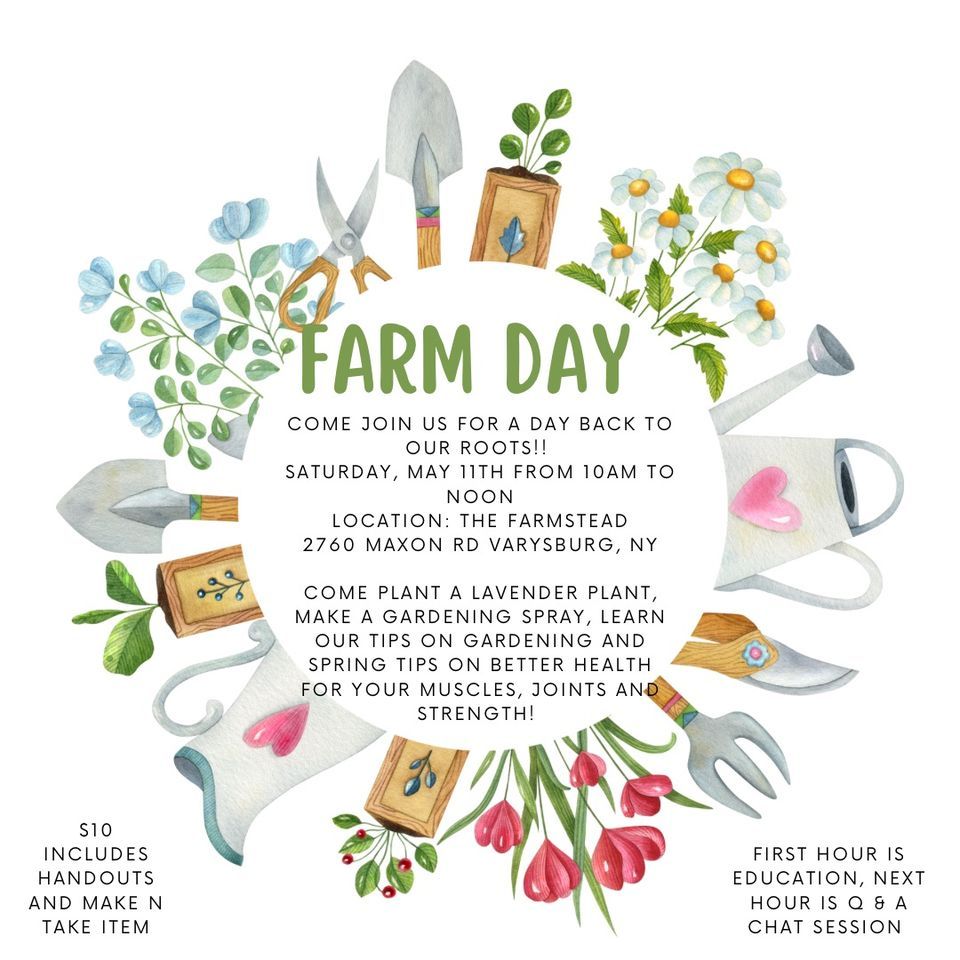 Annual “Farm Day!” Education , The Farmstead, Varysburg, May 11 2024 ...