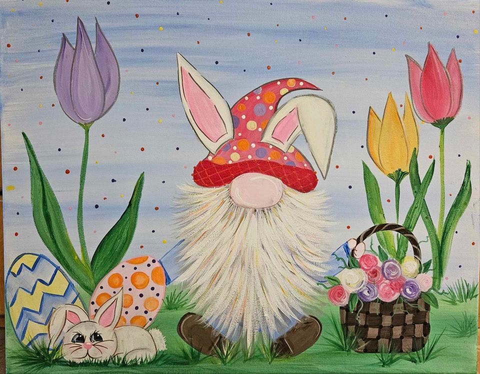 Easter Gnome on Canvas @ The Barn Door, The Barn Door, Mount Pleasant, 12 March 2024 | AllEvents