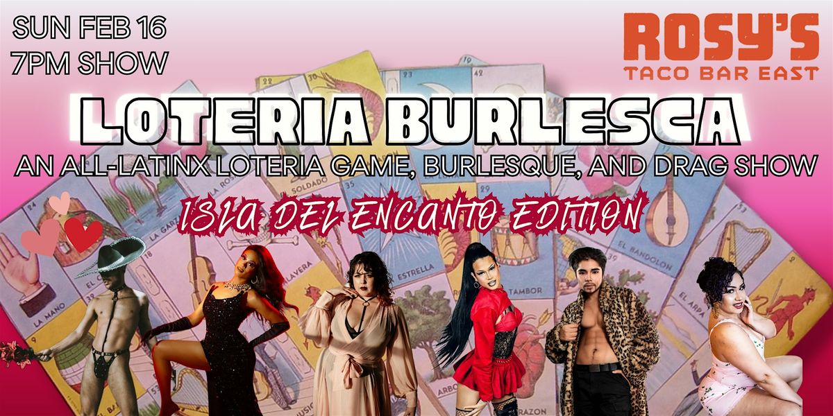 Loteria Burlesca - Isla del Encanto Edition - Games, Burlesque, and ...