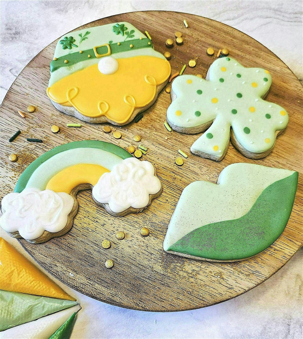 St. Patricks Day Cookie Decorating Class, Creative Craft Room ...