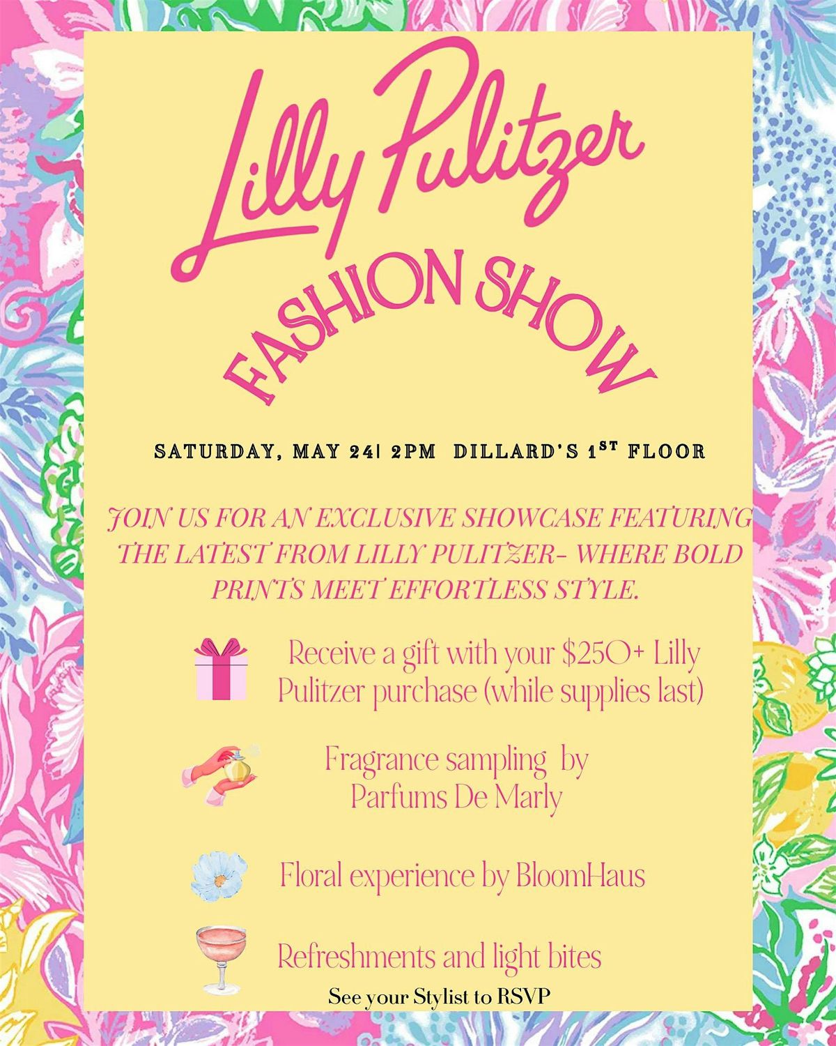 LILLY PULITZER FASHION SHOW @ DILLARDS WELLINGTON GREEN MALL!, Dillard ...