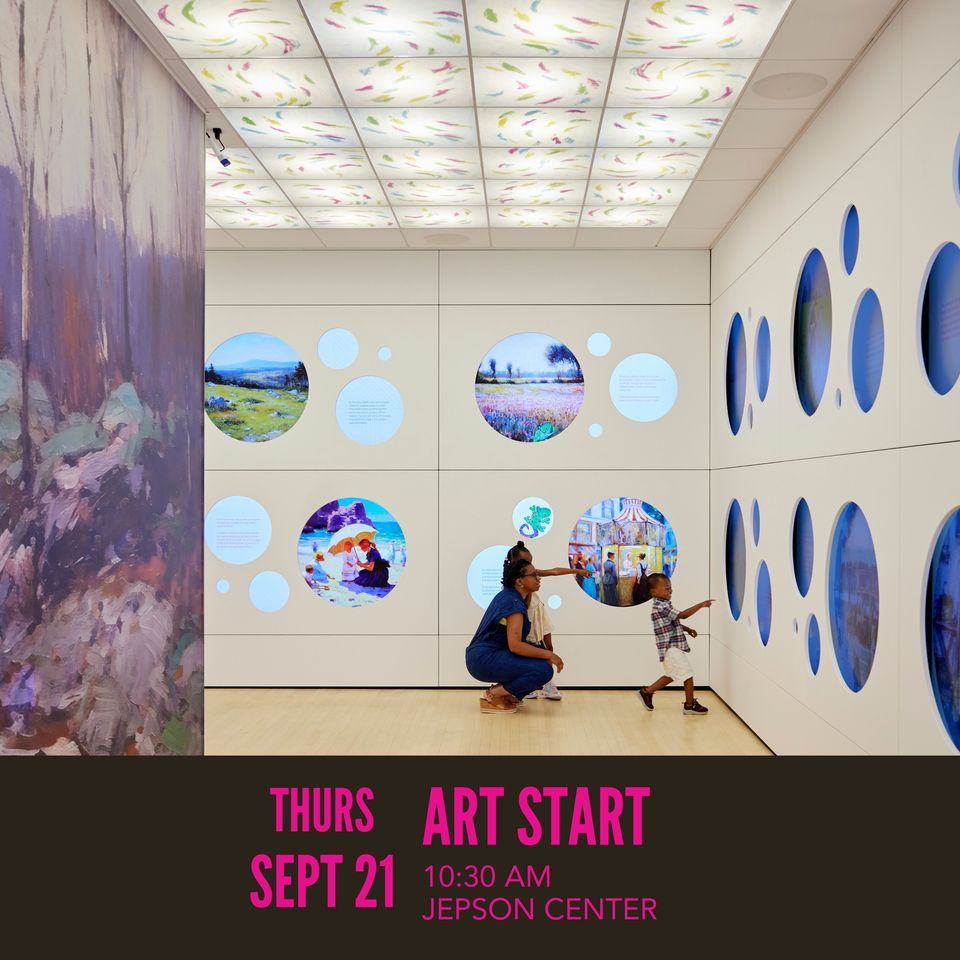 Art Start: Stroller & Toddler Tour, Jepson Center, Savannah, September ...