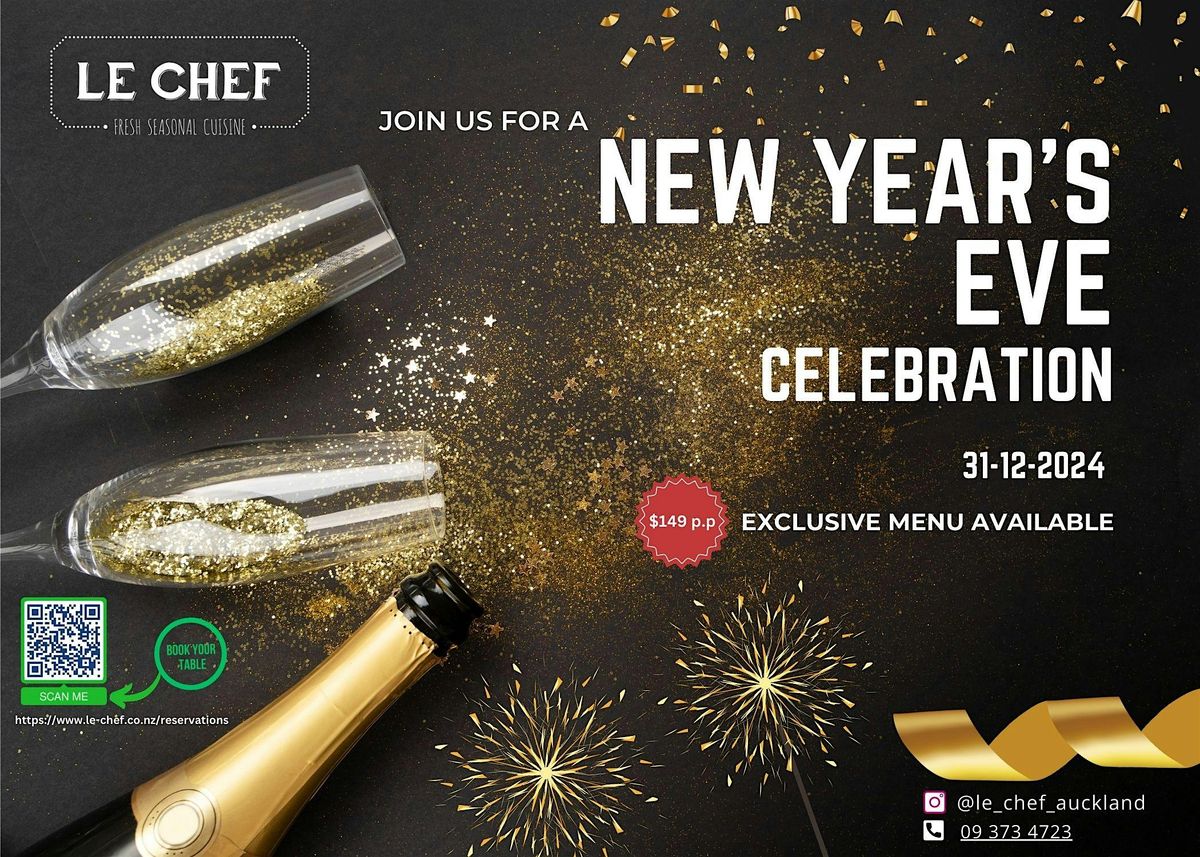 New Years Eve celebration at Le Chef, 13 O'Connell Street, Auckland, 31 ...