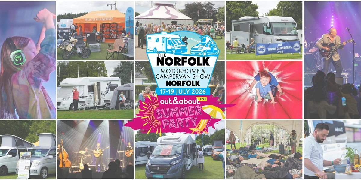 The Norfolk Motorhome & Campervan Show 2026 - Camping, Norfolk ...