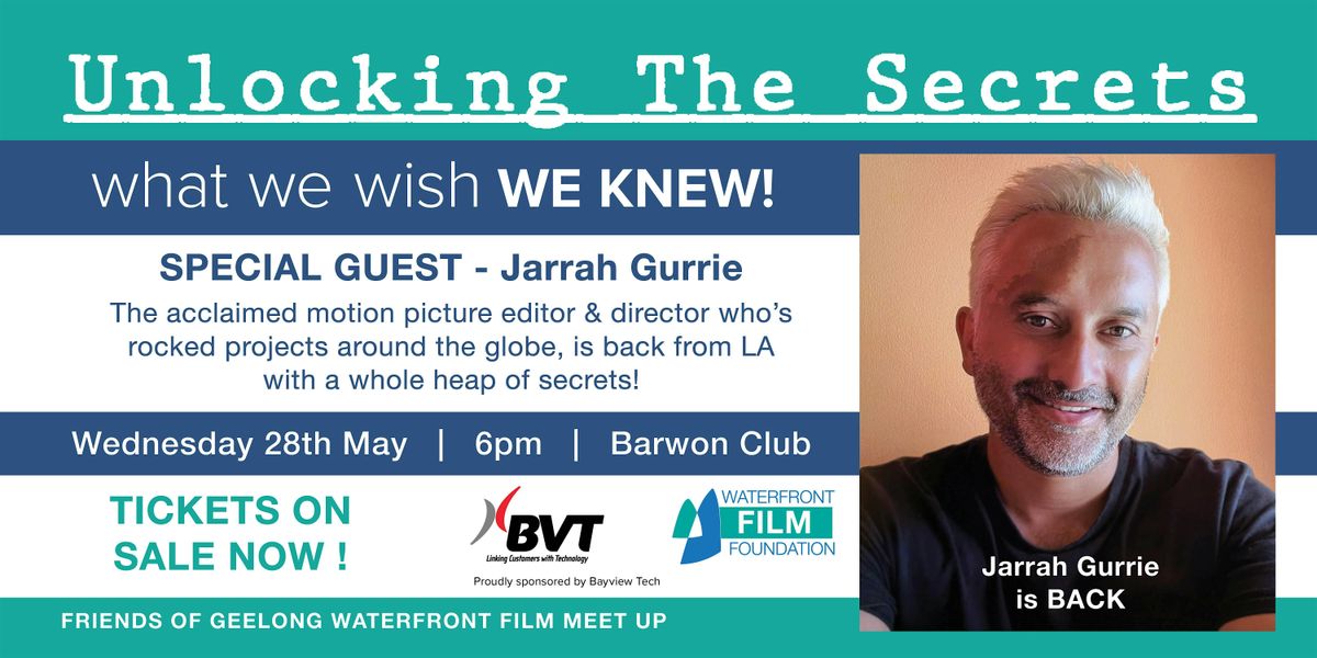 Geelong Waterfront Film Meet Up with Jarrah Gurrie, Barwon Club Hotel ...