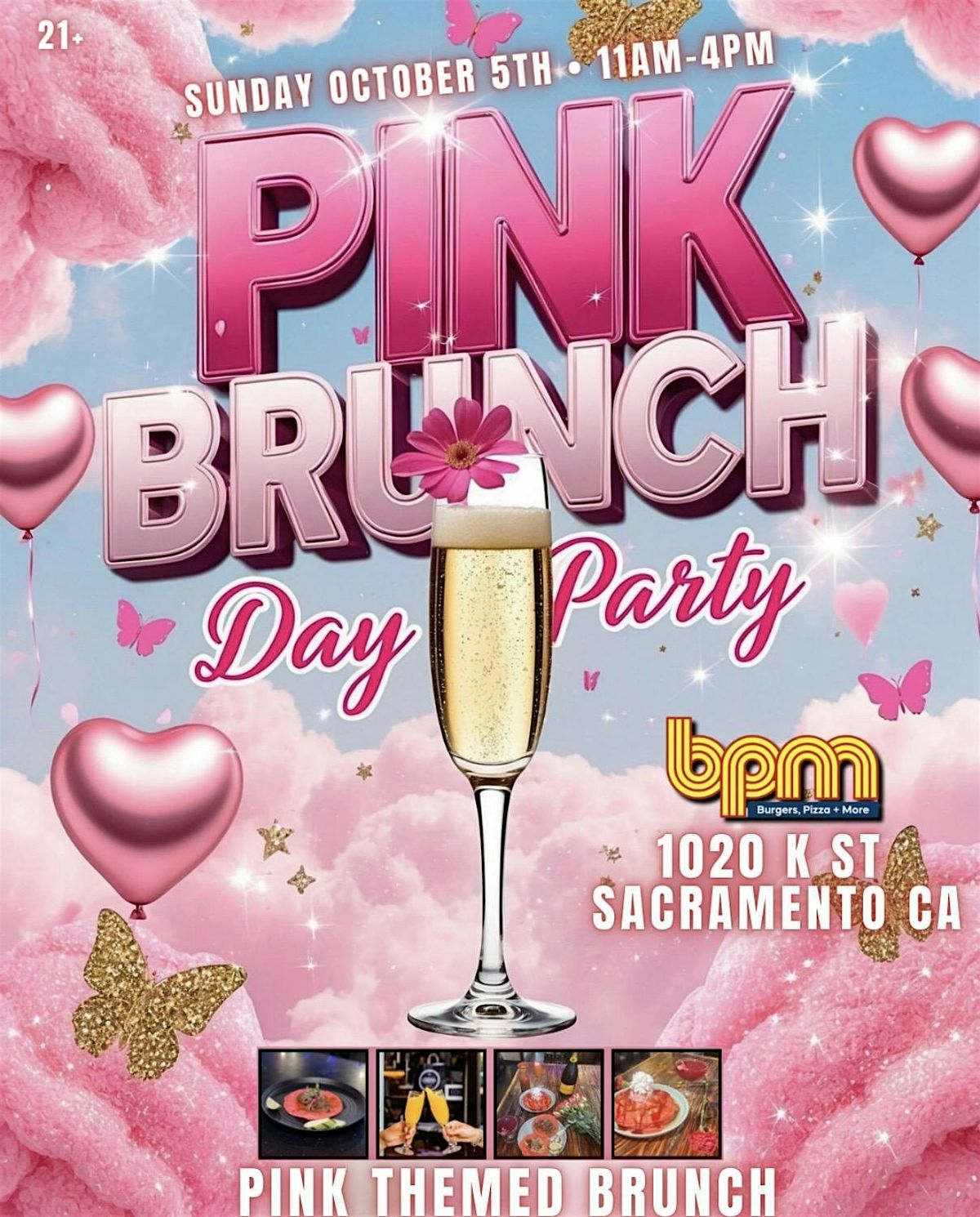 Pink Brunch, 1020 K St, Sacramento, 5 October 2025 | AllEvents